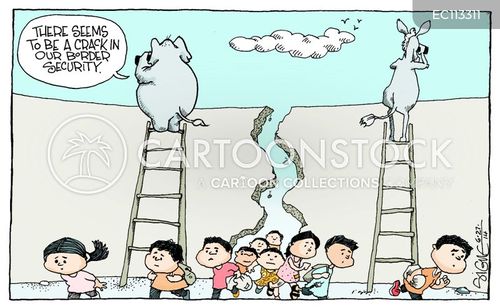 Border Vulnerabilities Cartoons and Comics - funny pictures from ...