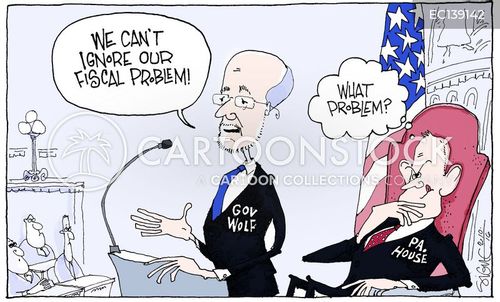 Deficit Problem Cartoons and Comics - funny pictures from CartoonStock