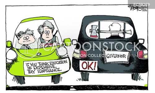 School Expenditures Cartoons and Comics - funny pictures from CartoonStock