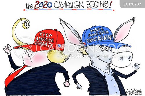 America Great Again Cartoons and Comics - funny pictures from CartoonStock