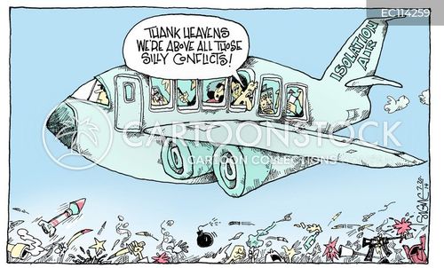 International Flight Cartoons and Comics - funny pictures from CartoonStock