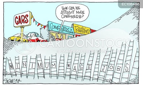 Employment Ladder Cartoons and Comics - funny pictures from CartoonStock