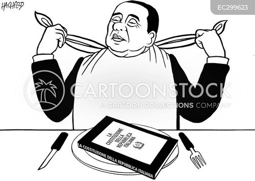 Italian Constitution Cartoons and Comics - funny pictures from CartoonStock