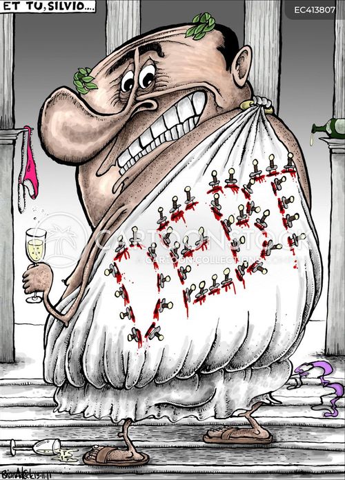 Berlusconi Era Cartoons and Comics - funny pictures from CartoonStock