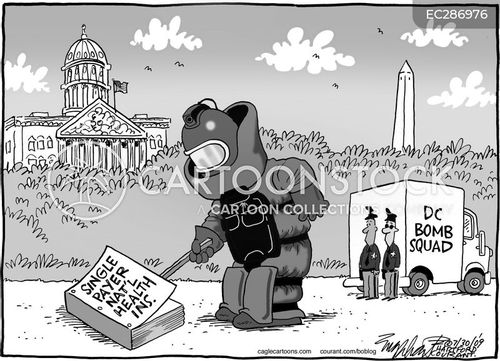 Single Payer Cartoons and Comics - funny pictures from CartoonStock