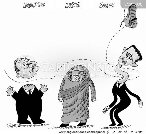 Guerra En Libia Cartoons and Comics - funny pictures from CartoonStock
