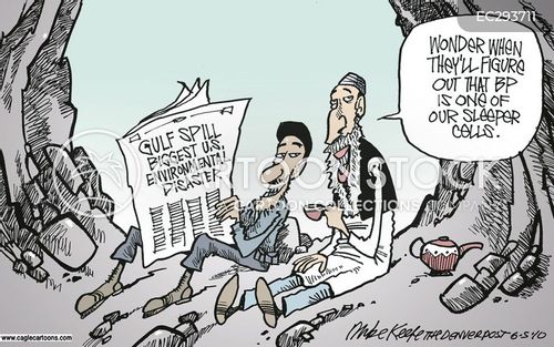 Terror Sleeper Cell Cartoons and Comics - funny pictures from CartoonStock