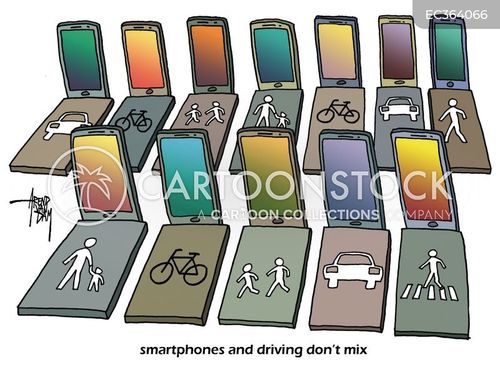 Traffic Apps Cartoons and Comics - funny pictures from CartoonStock