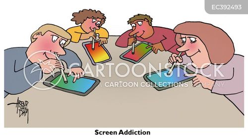 Excessive Screen Time Cartoons and Comics - funny pictures from ...