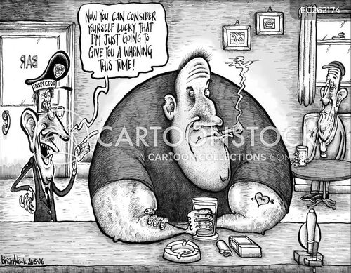 Smoking Cartoons and Comics - funny pictures from CartoonStock
