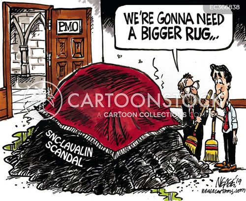 Snc Lavalin Scandal Cartoons and Comics - funny pictures from CartoonStock