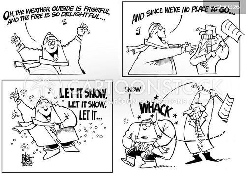 Snowless Landscape Cartoons and Comics - funny pictures from CartoonStock