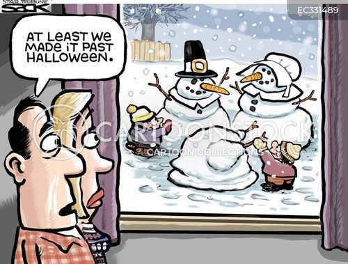 Snow Blowing Cartoons and Comics - funny pictures from CartoonStock