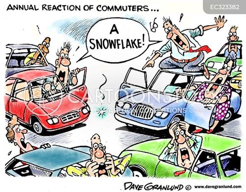 Winter Safety Cartoons and Comics - funny pictures from CartoonStock