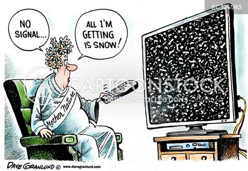 Snowy Forecast Cartoons and Comics - funny pictures from CartoonStock