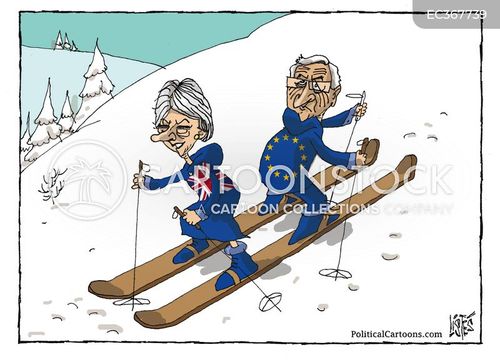 British Winter Time Cartoons and Comics - funny pictures from CartoonStock