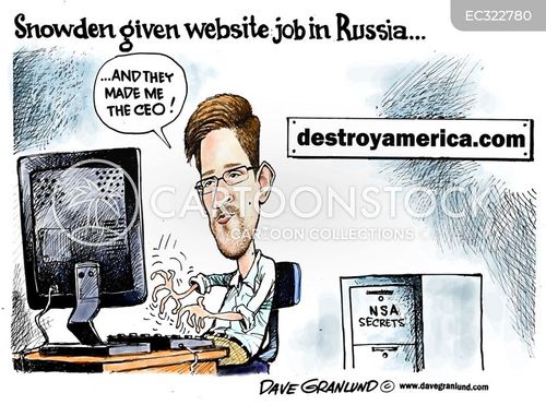 Nsa Secrets Cartoons and Comics - funny pictures from CartoonStock