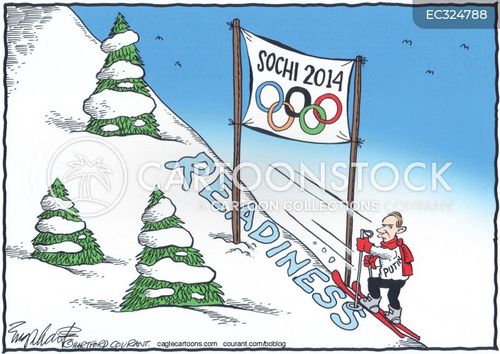 Winter Olympics Champions Cartoons and Comics - funny pictures from ...