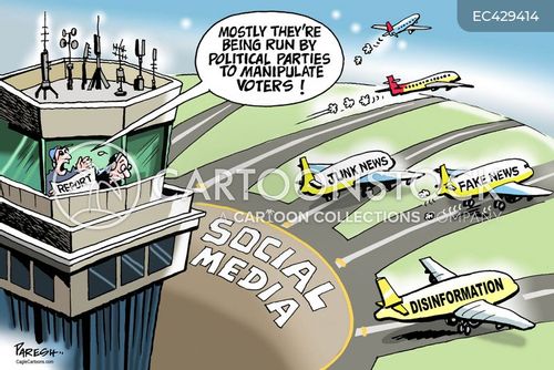 News Manipulation Cartoons and Comics - funny pictures from CartoonStock