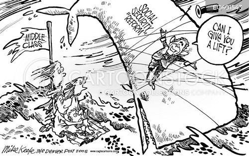 Shoring Up Social Security Cartoons and Comics - funny pictures from ...