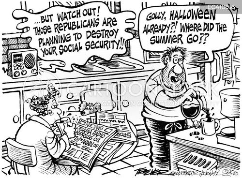 Social Security Cartoons and Comics - funny pictures from CartoonStock