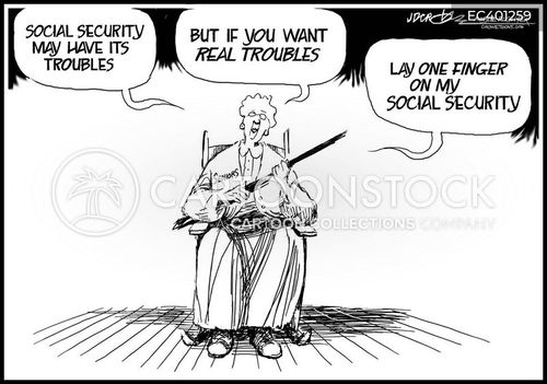 U.s Social Security Cartoons and Comics - funny pictures from CartoonStock