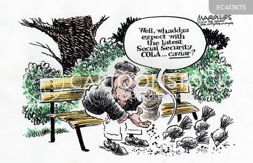 Social Security Cola Cartoons and Comics - funny pictures from CartoonStock
