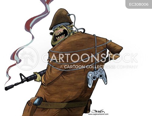 Soldados Cartoons and Comics - funny pictures from CartoonStock