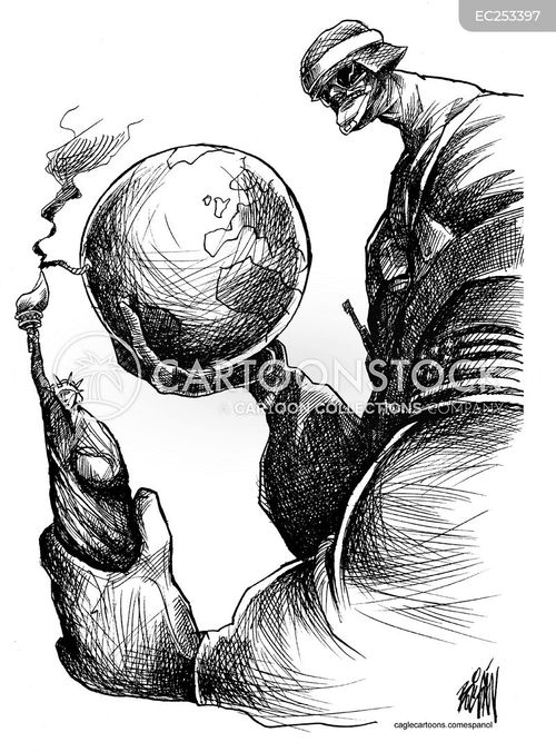 Freedom Fighter Cartoons and Comics - funny pictures from CartoonStock