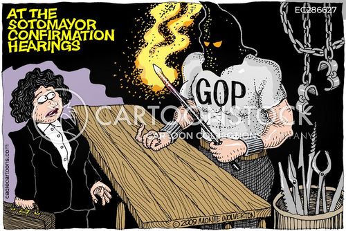 Sonia Sotomayor Confirmation Cartoons and Comics - funny pictures from ...
