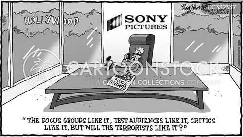 The Interview Movie Cartoons and Comics - funny pictures from CartoonStock