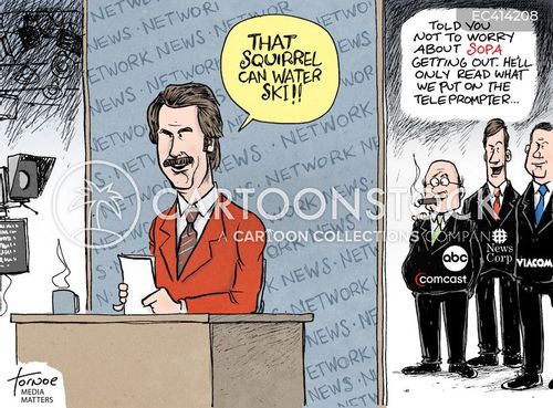 Ron Burgundy Cartoons and Comics - funny pictures from CartoonStock