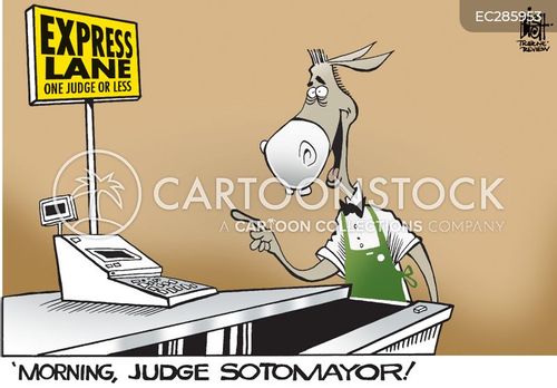 Sotomayor Confirmation Cartoons and Comics - funny pictures from ...