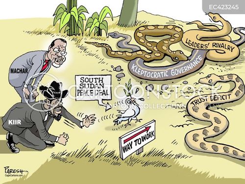 Sudan Rebels Cartoons and Comics - funny pictures from CartoonStock