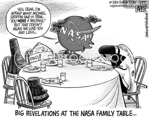 Space Pioneers Cartoons and Comics - funny pictures from CartoonStock