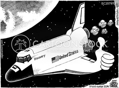 Space Discovery Cartoons and Comics - funny pictures from CartoonStock