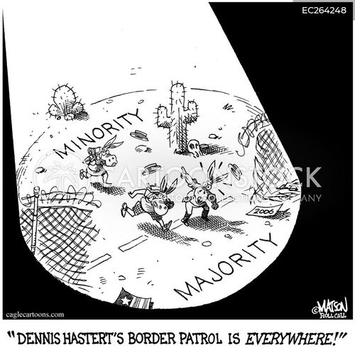 Border Security Patrol Cartoons and Comics - funny pictures from CartoonStock