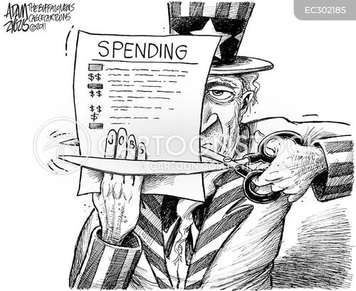 Spending Cuts Cartoons and Comics - funny pictures from CartoonStock