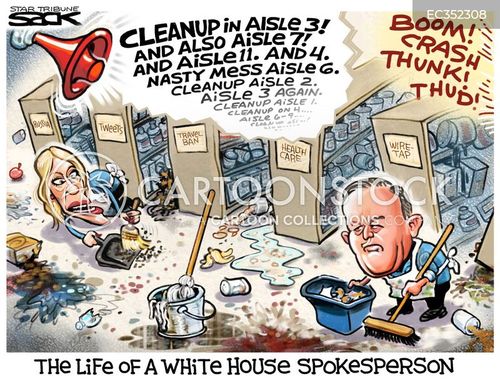 Spokesperson Duties Cartoons and Comics - funny pictures from CartoonStock