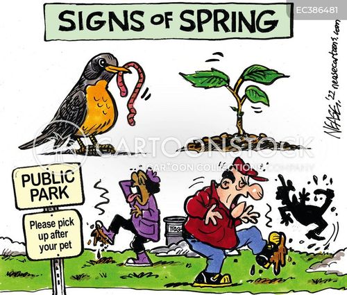 Spring Cartoons and Comics - funny pictures from CartoonStock