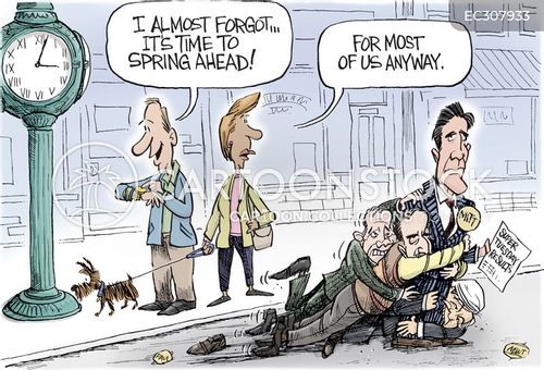Spring Forward Cartoons and Comics - funny pictures from CartoonStock