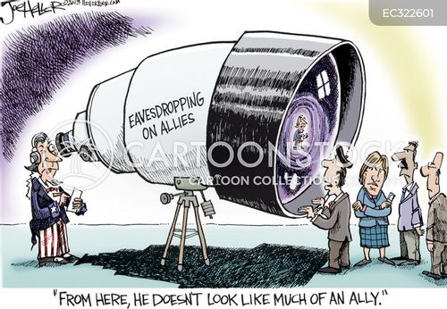 Spying On Allies Cartoons and Comics - funny pictures from CartoonStock