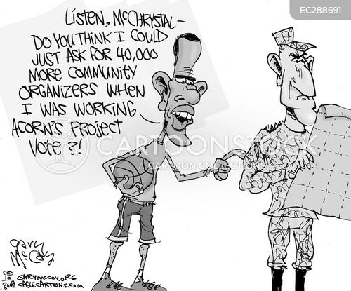 Troop Increase Cartoons and Comics - funny pictures from CartoonStock