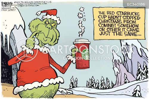 Starbucks Cups Cartoons and Comics - funny pictures from CartoonStock