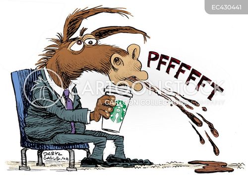 Starbucks President Cartoons and Comics - funny pictures from CartoonStock
