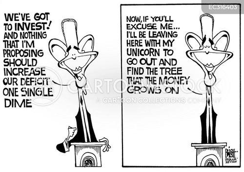 Fiscal Challenge Cartoons and Comics - funny pictures from CartoonStock