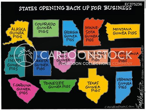 Opening States Cartoons and Comics - funny pictures from CartoonStock
