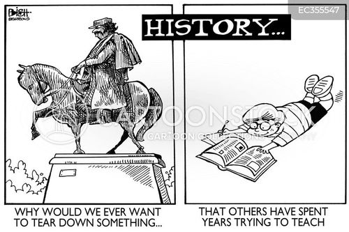 Huge Statues Cartoons and Comics - funny pictures from CartoonStock