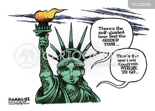 Statue Of Liberty Cartoons and Comics - funny pictures from CartoonStock