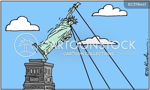 Toppling Statues Cartoons and Comics - funny pictures from CartoonStock